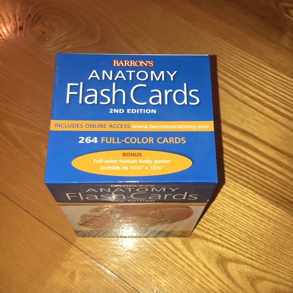 Barron’S | Other | Barrons Anatomy Flashcards | Poshmark